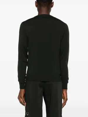 Fendi C-neck Virgin Wool Sweater - Green