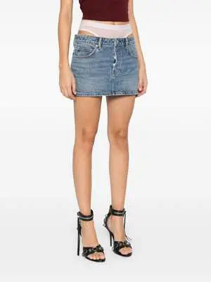 Alexander Wang Denim Mini Skirt