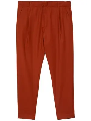 DONDUP Ben Flannel Trousers - Orange
