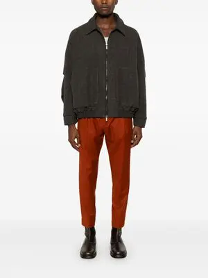 DONDUP Ben Flannel Trousers - Orange