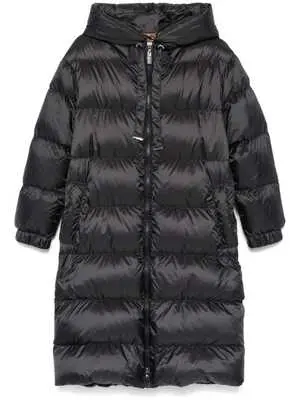Max Mara Seipa Padded Coat - Black