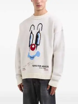 Gcds Clown Embroidery Sweater