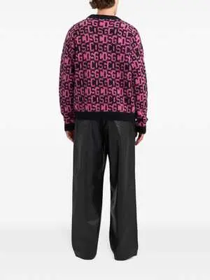 Gcds Intarsia-knit Logo Jumper
