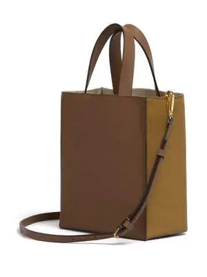 Marni Mini Museo Tote Bag - Neutrals