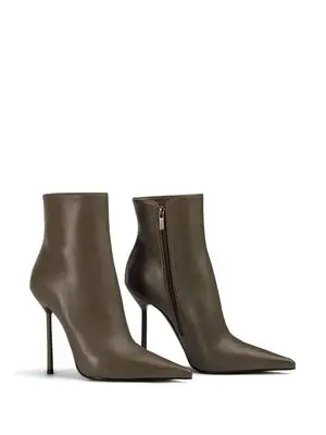 LE SILLA 120mm Bella Ankle Boots - Green