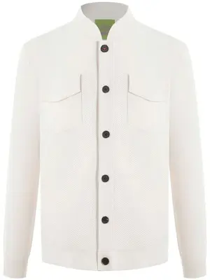 Shanghai Tang Five-button Shirt Jacket