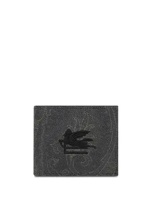 Etro Pagaso-motif Printed Wallet - Black