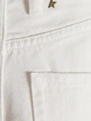 GOLDEN GOOSE Straight-leg Jeans - White