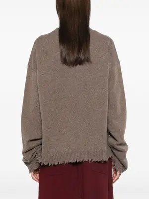 UMA WANG Distressed Sweater