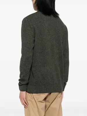 Barbour Long-sleeved Half-zip Jumper - Green