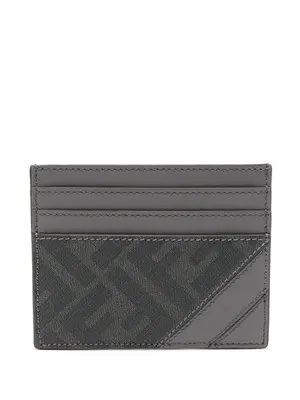 Fendi Ff-print Card Holder