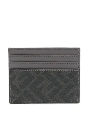 Fendi Ff-print Card Holder