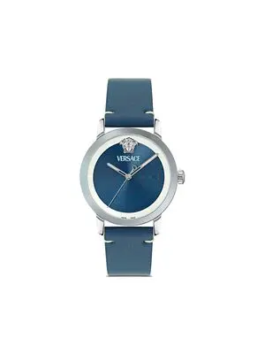 Versace V-helix 40mm Strap Watch - Blue