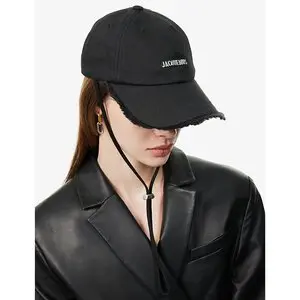 Jacquemus La Casquette Artichaut Cotton-twill Cap - Black