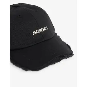 Jacquemus La Casquette Artichaut Cotton-twill Cap - Black