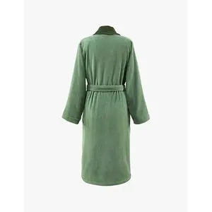 BOSS Double B Shawl-lapel Cotton Bathrobe - Cypres