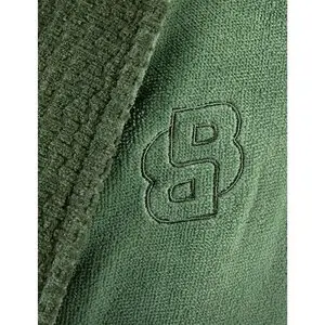 BOSS Double B Shawl-lapel Cotton Bathrobe - Cypres