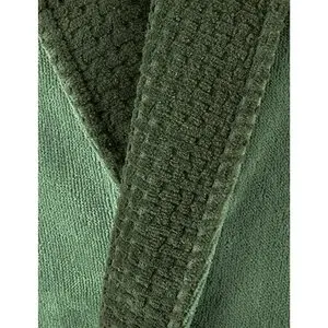 BOSS Double B Shawl-lapel Cotton Bathrobe - Cypres