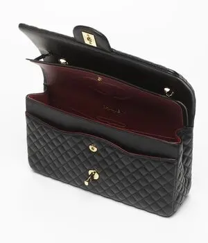Chanel Classic 11.12 Handbag - Black
