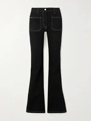 COURREGES Low-rise Flared Jeans