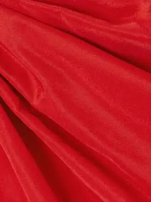 Bernadette Estee Bow-embellished Taffeta Mini Dress - Red