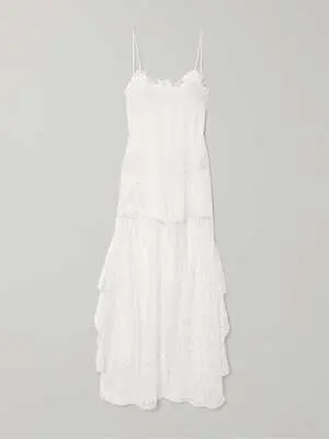 Chloé Ruffled Lace Jumpsuit