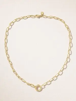 MARLO LAZ Sardinia Ii 14-karat Chain Necklace
