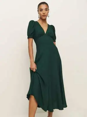 Reformation Ruched Day Dresses