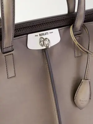 Berluti Luti 38 Venezia Leather Tote