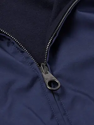 Loro Piana Reversible Storm System® And Cashmere Zip-up Hooded Jacket