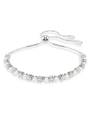 SWAROVSKI Matrix Slider Bracelet - Silver