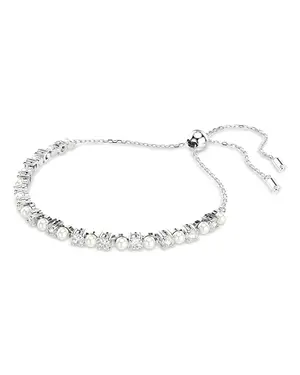 SWAROVSKI Matrix Slider Bracelet - Silver