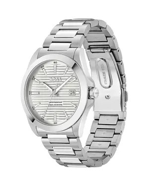 Hugo Boss Strike Bracelet Watch, 41mm - Silver