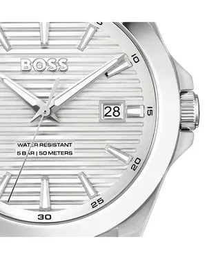 Hugo Boss Strike Bracelet Watch, 41mm - Silver