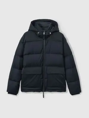 REISS Carston Patch-pocket Quilted Puffer Jacket