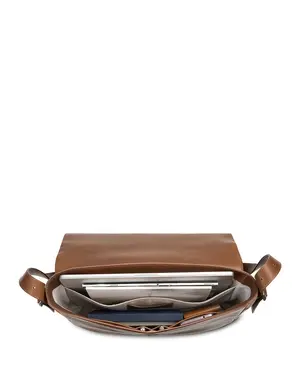 Shinola Runwell Messenger Navigator - Medium Brown