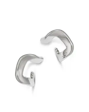 Aqua Bloomingdale's Fine Collection Twisted Hoop Earrings