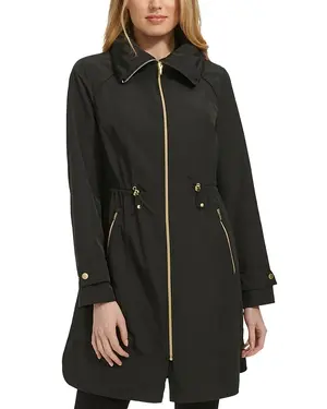 Cole Haan Packable Parka - Black