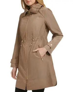 Cole Haan Packable Parka - Champagne