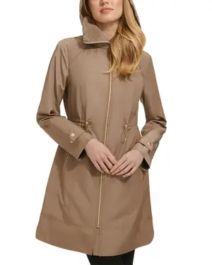 Cole Haan Packable Parka - Champagne