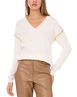 Vince Camuto V Neck Sweaters For Women