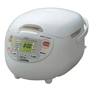 ZOJIRUSHI Neuro Fuzzy Rice Cooker - White