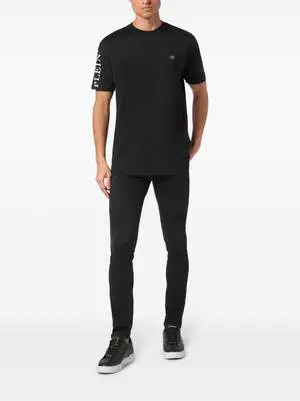 Philipp Plein Logo-patch Cotton T-shirt