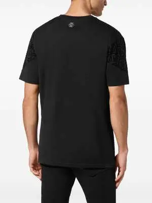 Philipp Plein Logo-panel Cotton T-shirt