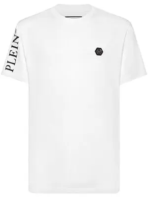 Philipp Plein Logo-patch Cotton T-shirt