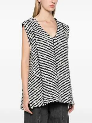 JW Anderson Chevron-knit Top