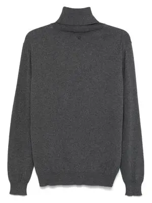 DONDUP Fine-knit Roll Neck Sweater - Grey
