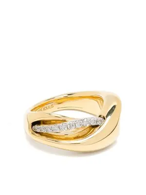 Nikos Koulis 18kt Yellow Diamond Ring - Gold