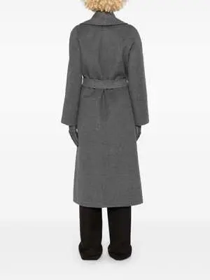 Fendi Gray Wool Coat