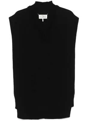 MAISON MARGIELA Layered Knitted Vest